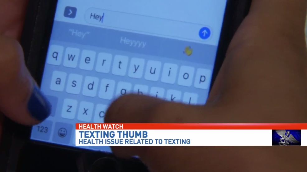 Do you have texting thumb? | WEAR
