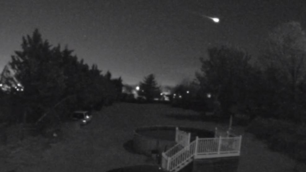 Large meteor falls from the sky, spotted in the Baltimore region | WBFF