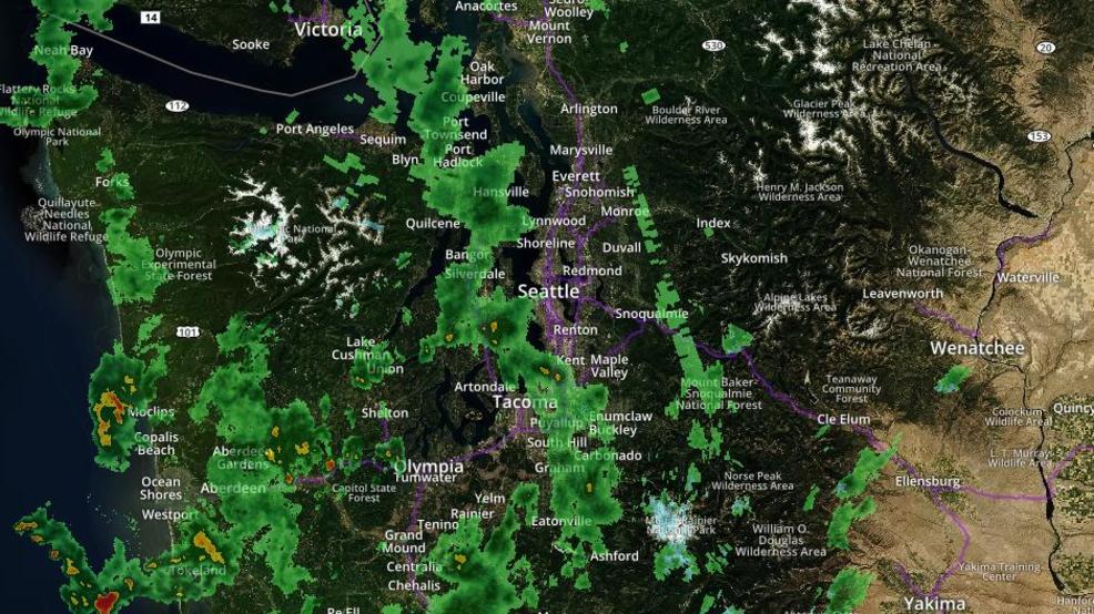 Lightning reported in Federal Way area as weather system approaches | KOMO