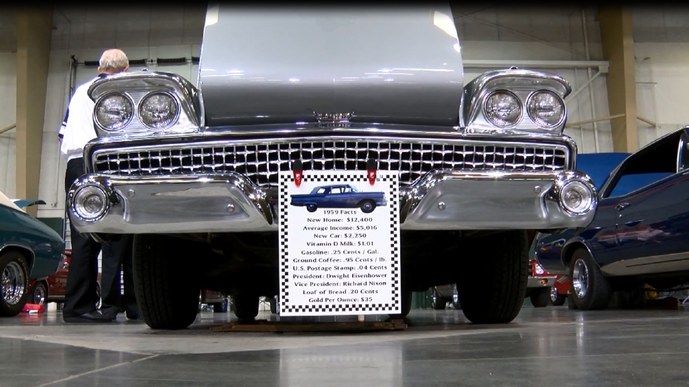 Nearly 100 cars cruise for the Central Nebraska Auto Club show | KHGI