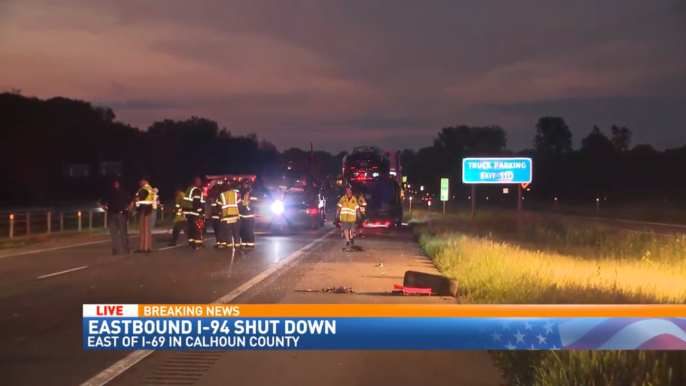 Update Eastbound I 94 In Calhoun County Reopened After Crash Involving
