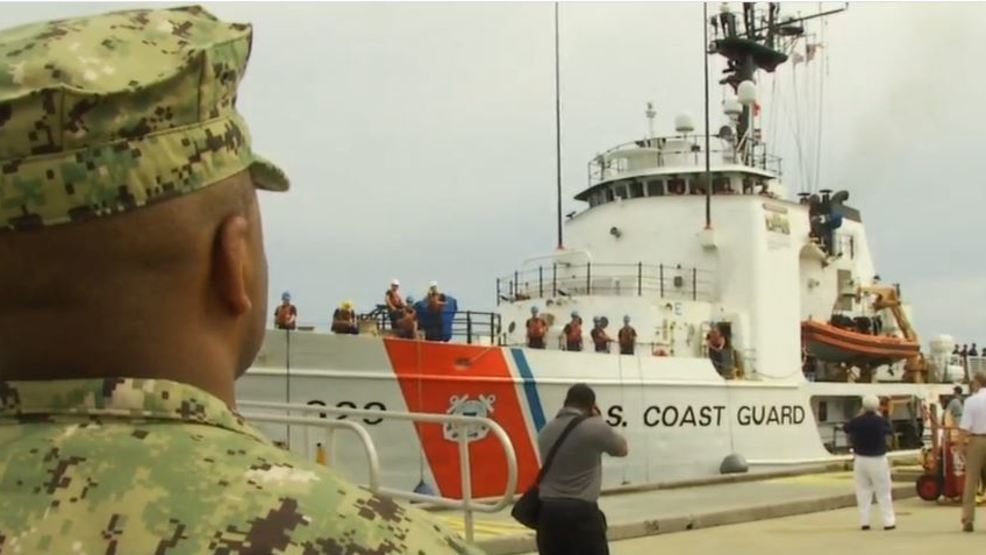 US Coast Guard Cutter 'Decisive' relocates to NAS Pensacola | WEAR